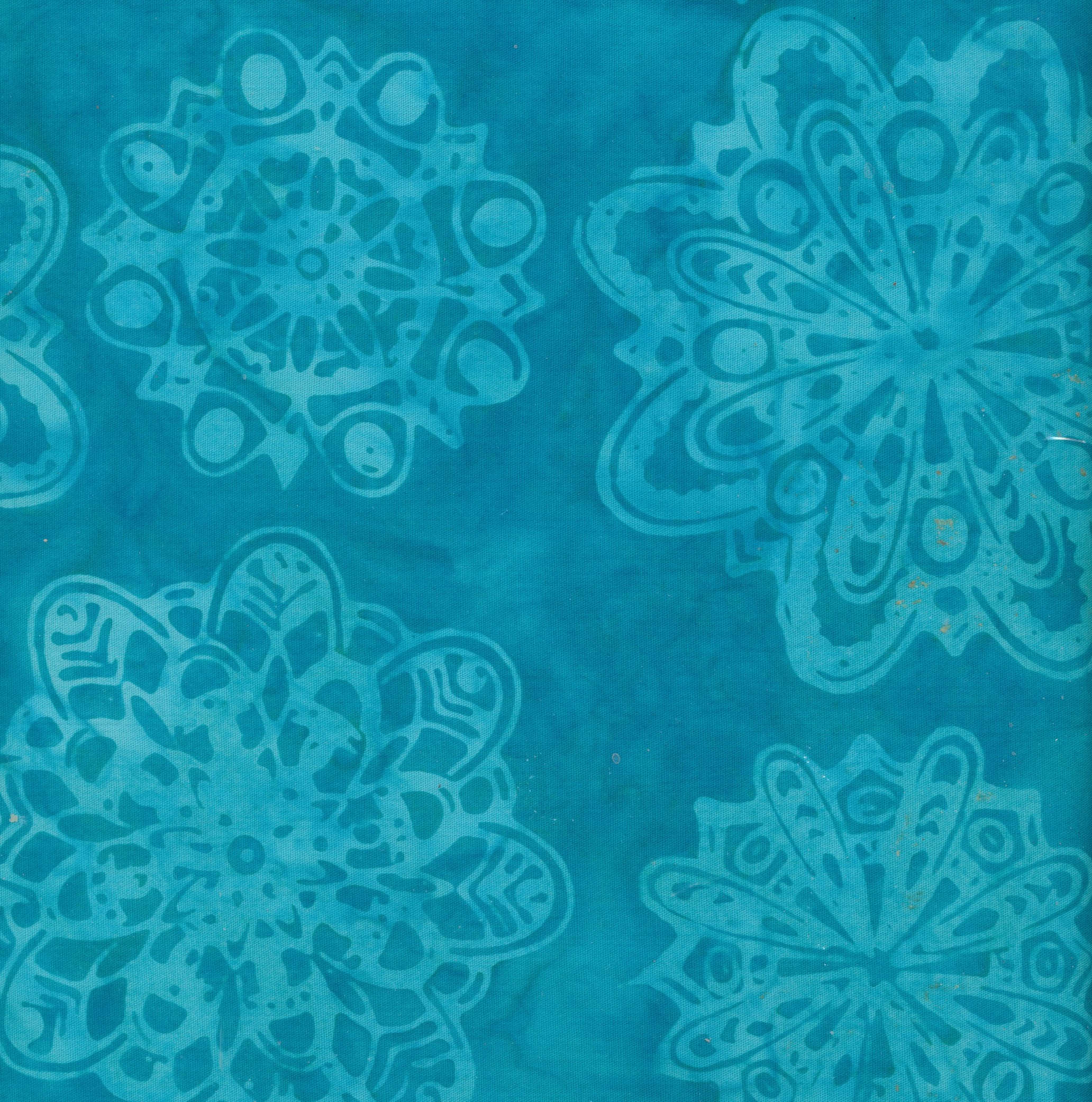 Batik Australia – Mandela – Aqua – Foxs cottage