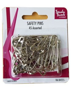 Trendy Safety Pins 45 Assorted sizes – Foxs cottage