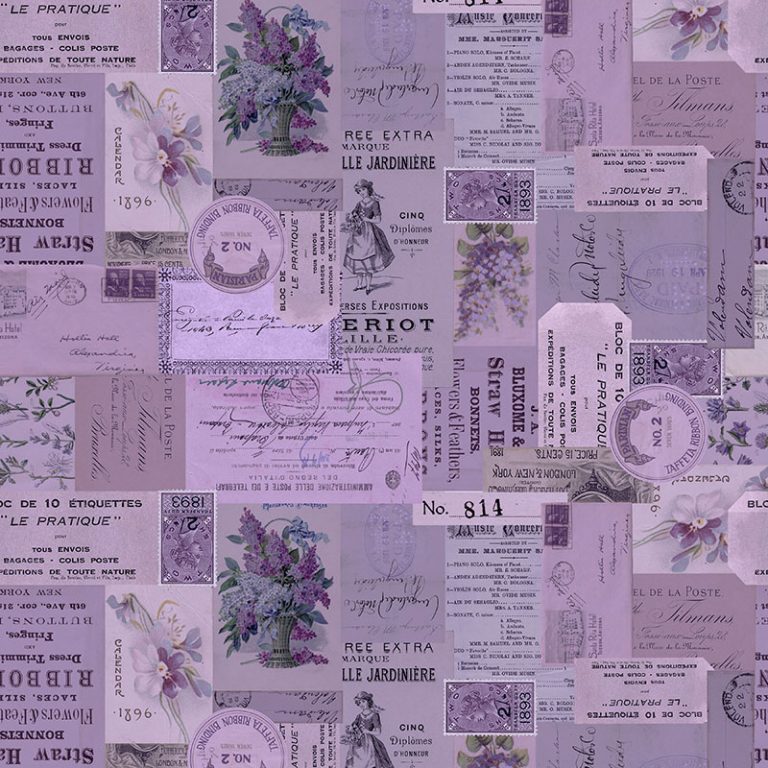 Palette – Purple Ephemera – Purple by Tim Holtz – Foxs cottage